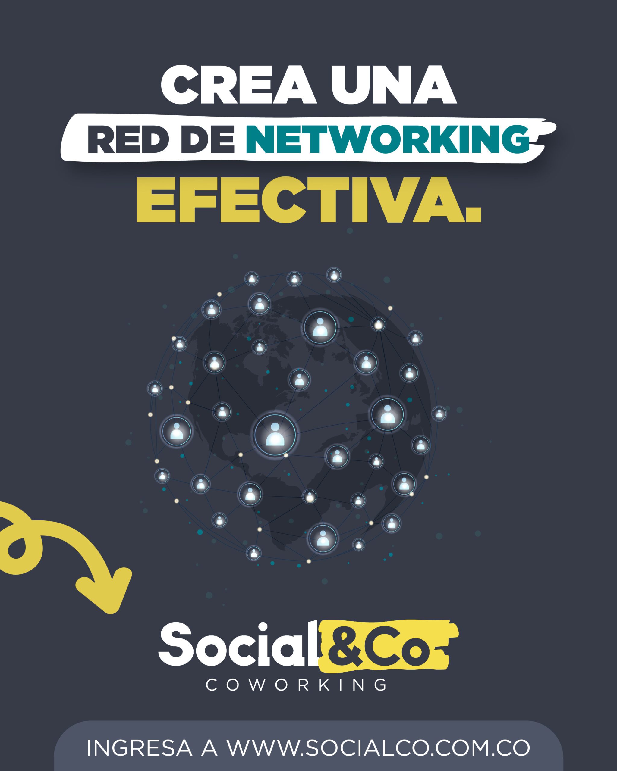 Crea una red de networking efectiva - Social & Co | Coworking